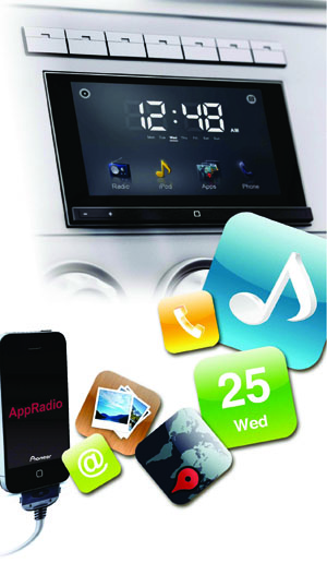 Pioneer AppRadio : autoradio iPod/iPhone