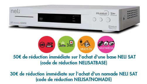 Neli Sat Multi TV : offre promotionnelle jusqu'au 30 juin
