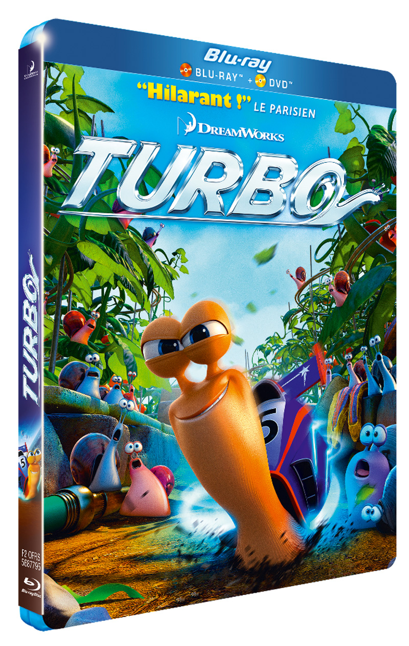 Turbo en éditions Deluxe Blu-Ray : l'escargot qui valait 3 milliards