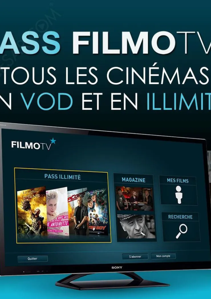 FilmoTV sur TV Bravia, PS3 et PS4
