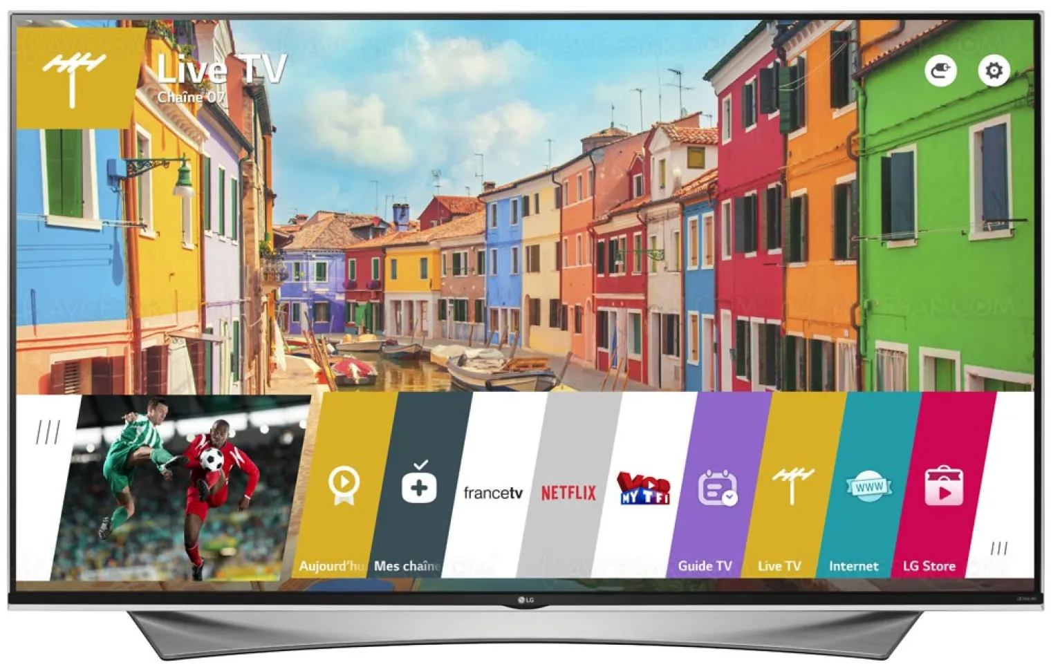 WebOS 2.0 sur TV LG 2014