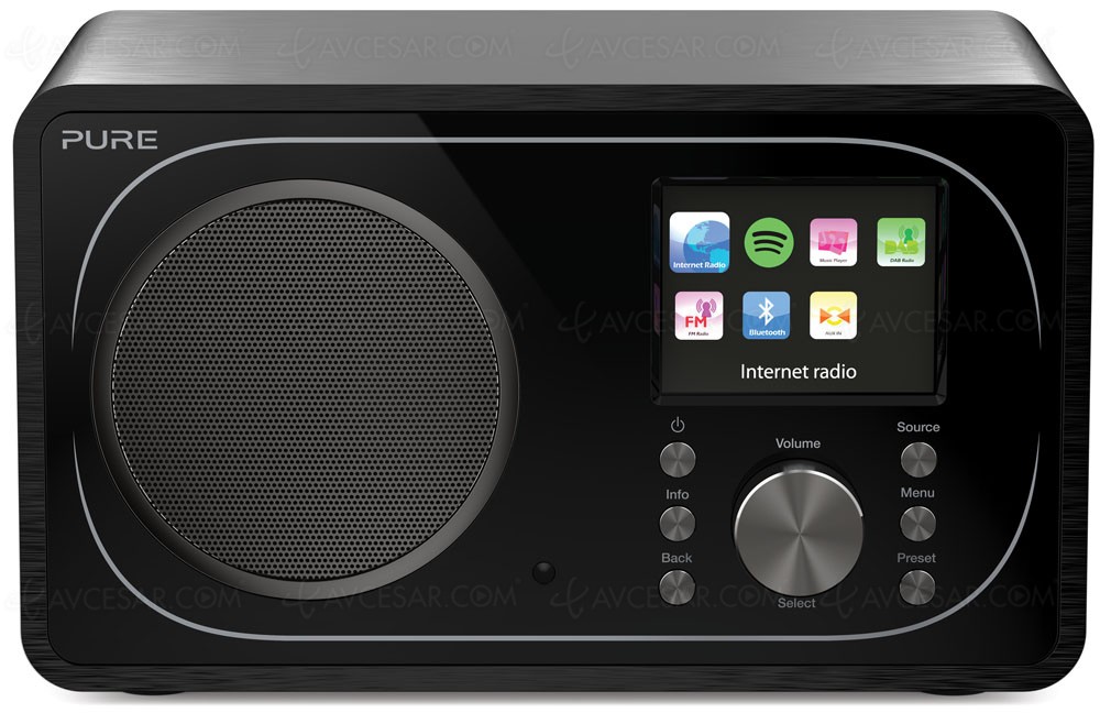 Pure Evoke F3 : radio connectée, RNT et AM/FM