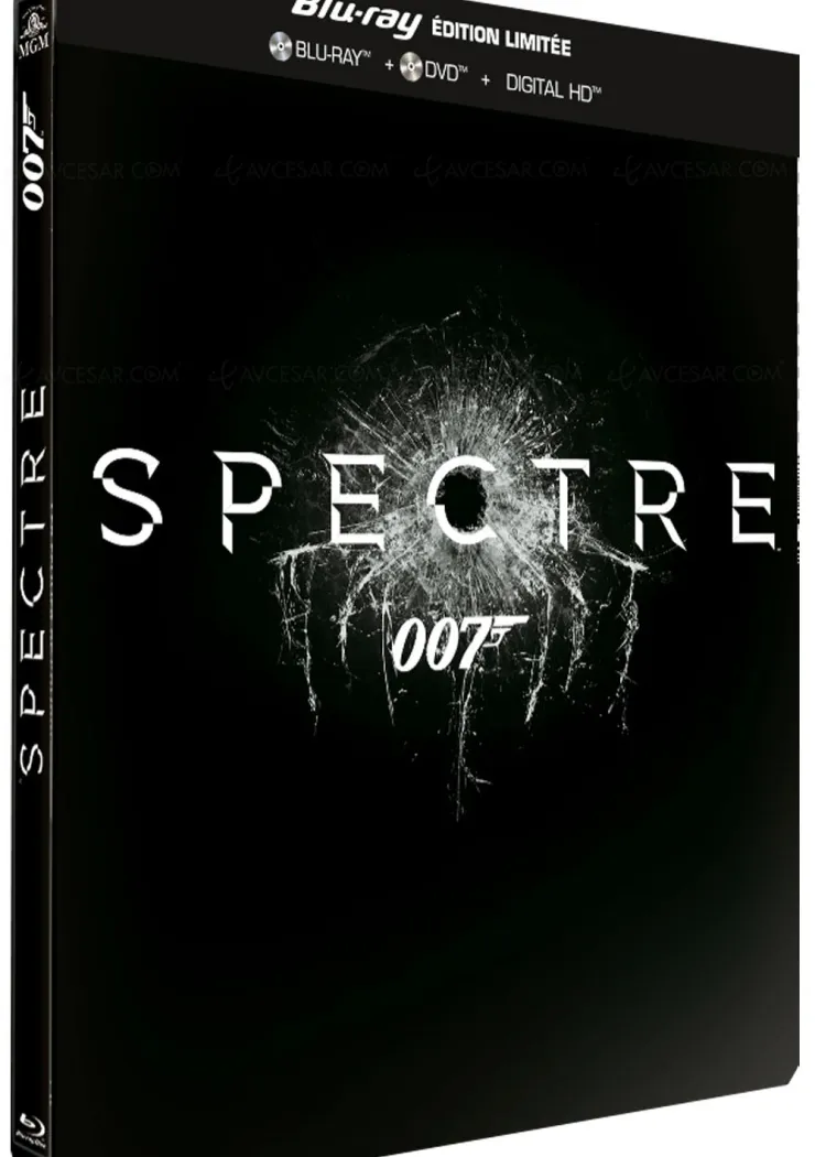 Spectre Blu-Ray/DVD/digital