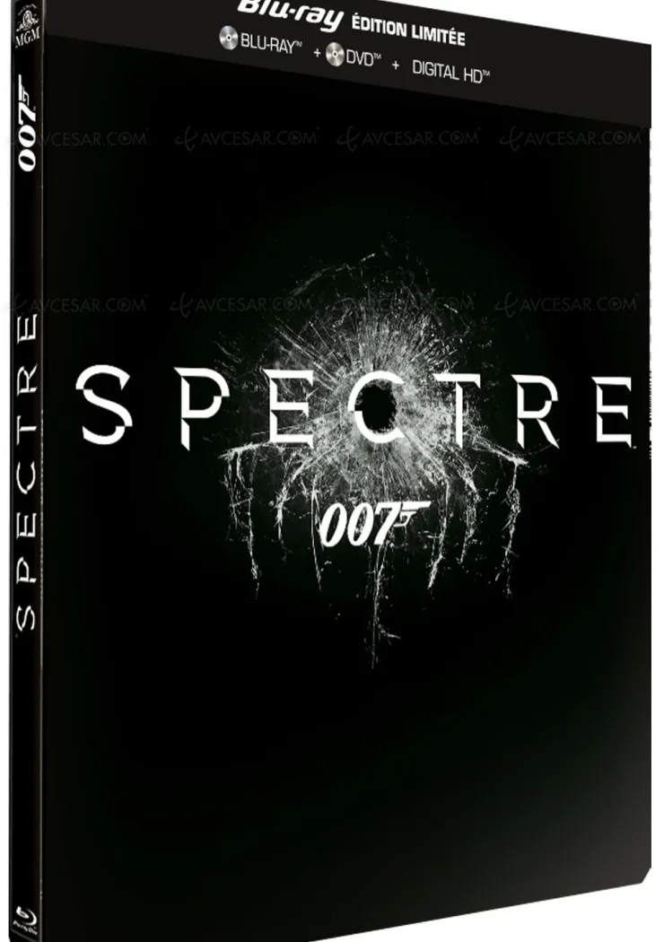 Spectre Blu-Ray/DVD