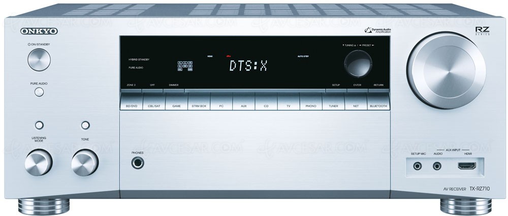 Onkyo TX-RZ710 : ampli 7.2, HDMI 2.0a, HDCP 2.2, THX…