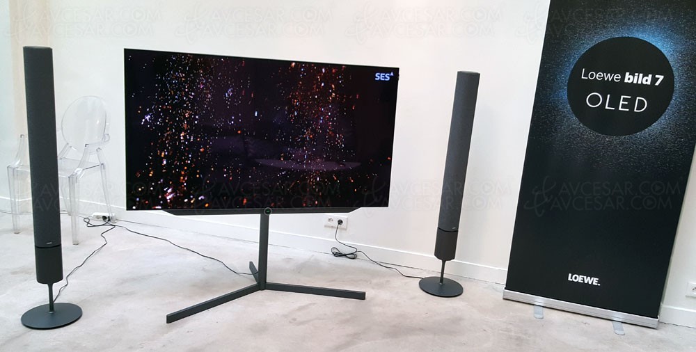 TV Oled Loewe Bild 7, mise à jour spécification HDR…