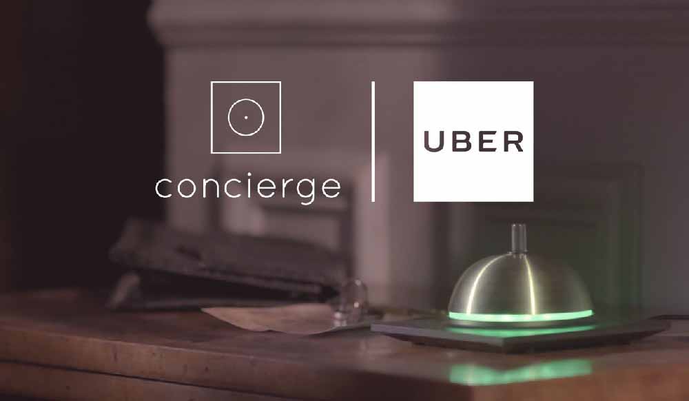 Appeler Uber avec le bouton Concierge, c'est simple