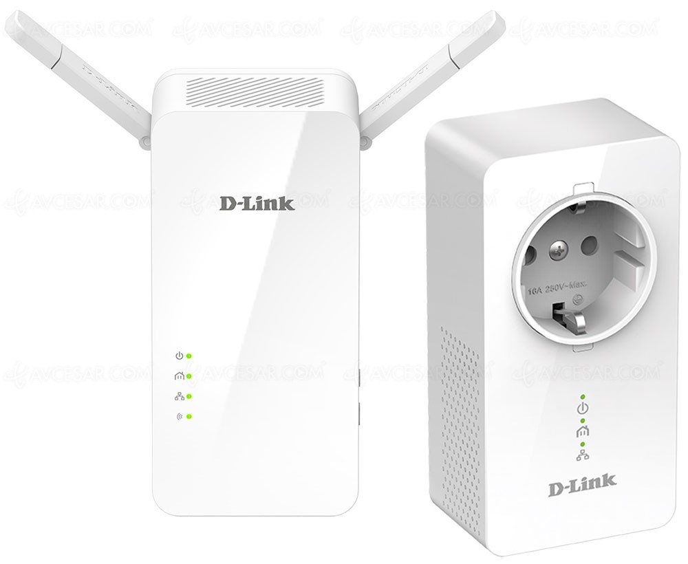 Extension du réseau Wi-Fi avec kit CPL D-Link AV1000 Wi-Fi AC