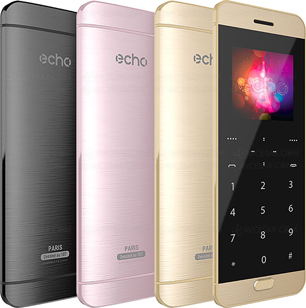*Echo Paris de la gamme Style, le téléphone mobile bijou pour tous