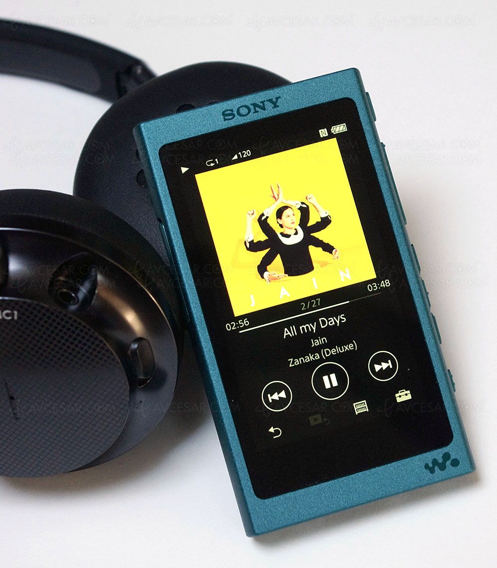 Test baladeur Walkman Sony NW‑A35, en ligne