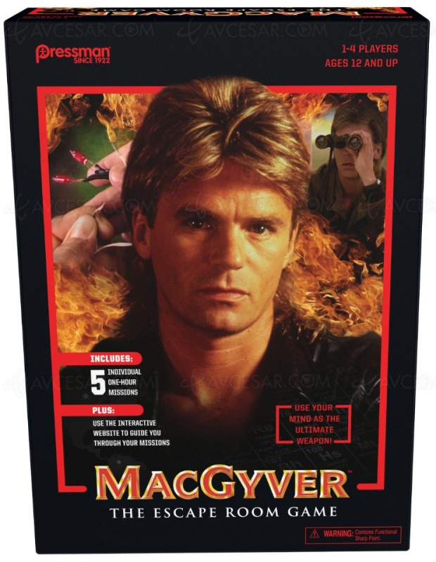 MacGyver : jeu de plateau + première saison originale remasterisée en ...