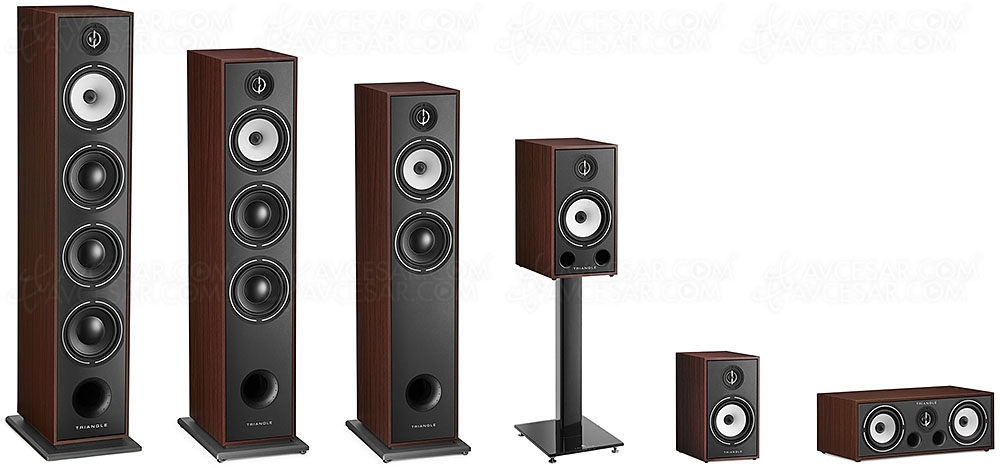 Triangle Borea, nouvelle gamme d'enceintes Hi‑Fi et Home Cinema