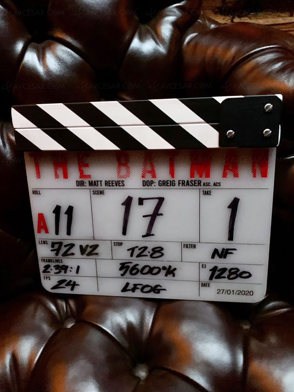 The Batman : ça tourne, première photo officielle