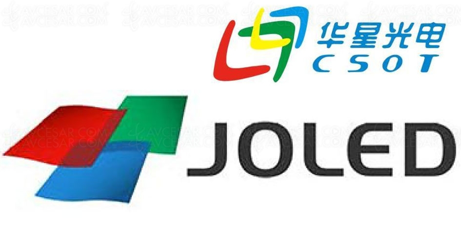 Partenariat Joled/CSOT pour le développement de panneaux TV Oled