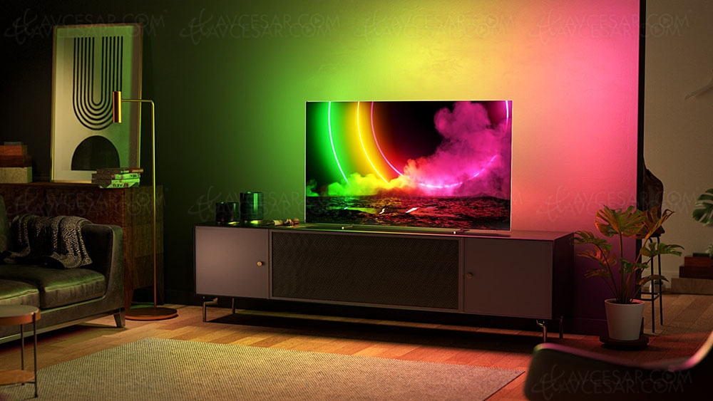 TV Oled Ultra HD 4K Philips OLED806 : 48'', 55'', 65'' et 77'' en approche