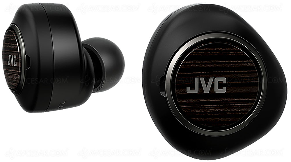 JVC HA FW1000T, premiers écouteurs True Wireless avec diaphragme en bois