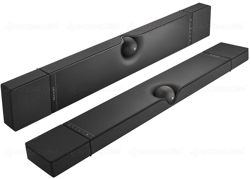 Devialet Dione, barre de son Dolby Atmos 5.1.2, AirPlay 2 et Bluetooth 5.0
