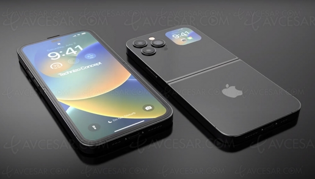 iPhone 15 Flip, concept pliable à clapet (vidéo)