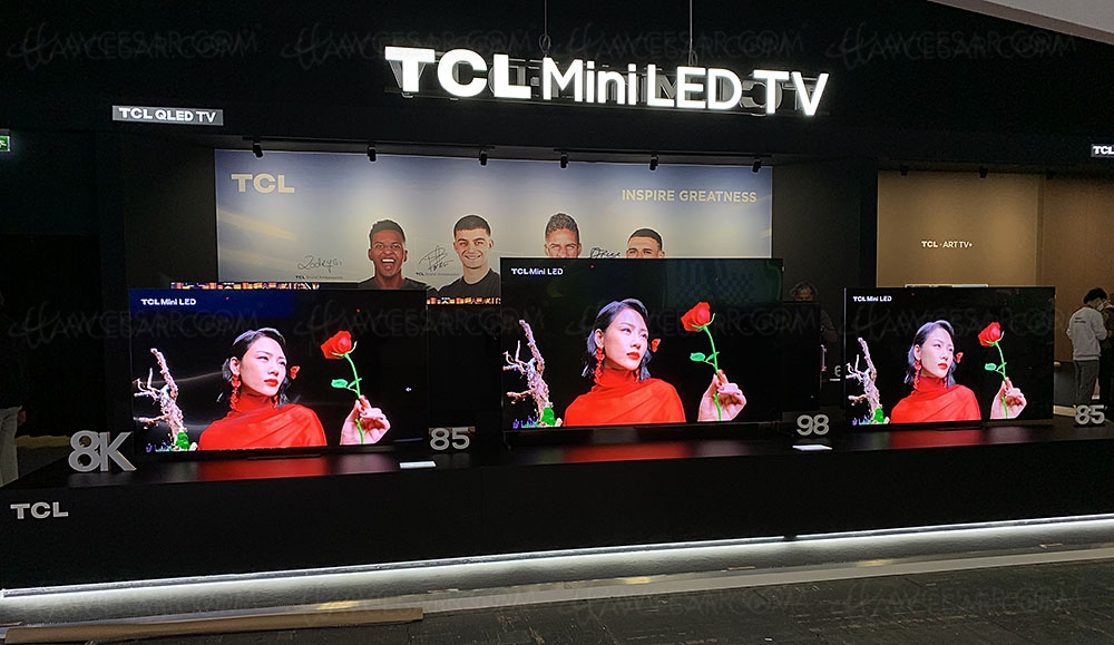 IFA 22 > TV Mini LED Ultra HD 4K TCL 98'' en approche à ‑10 000