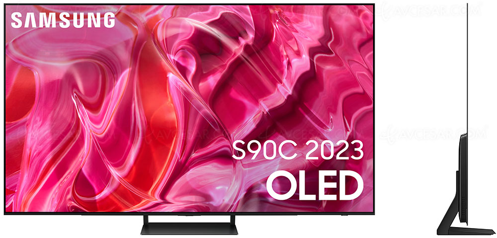 Samsung S90C, TV QD Oled Ultra HD 4K 55'', 65'' et 77'' avec pic ...