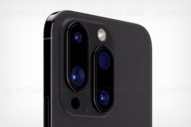 Concept iPhone 16 Pro avec 4 caméras