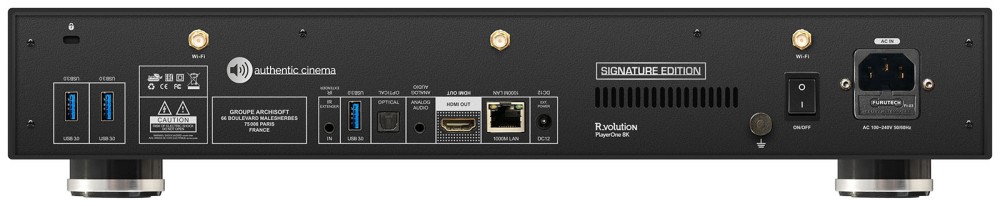 R_volution PlayerOne 8K Signature Edition, nouveau lecteur multimédia ...