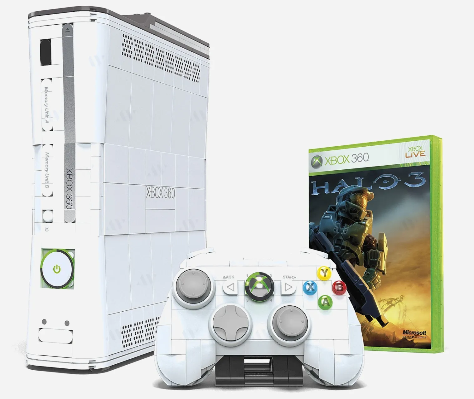 Xbox 360 en kit signée Mattel Mega