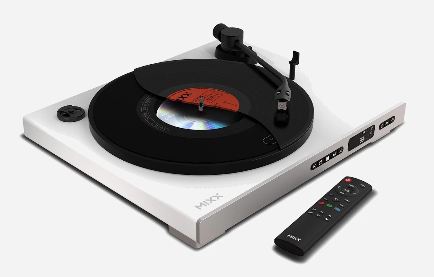Mixx Audio Analog Plus : vinyle + CD audio dans un lecteur stylé