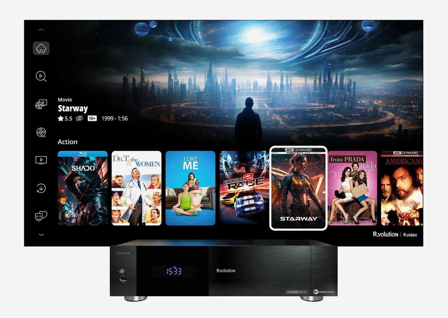 R_volution PlayerPro 8K Signature Edition : le lecteur multimédia ...